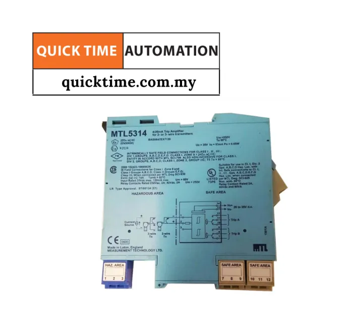 MTL5314 | MTL Instruments | Trip Amplifier | Lazada