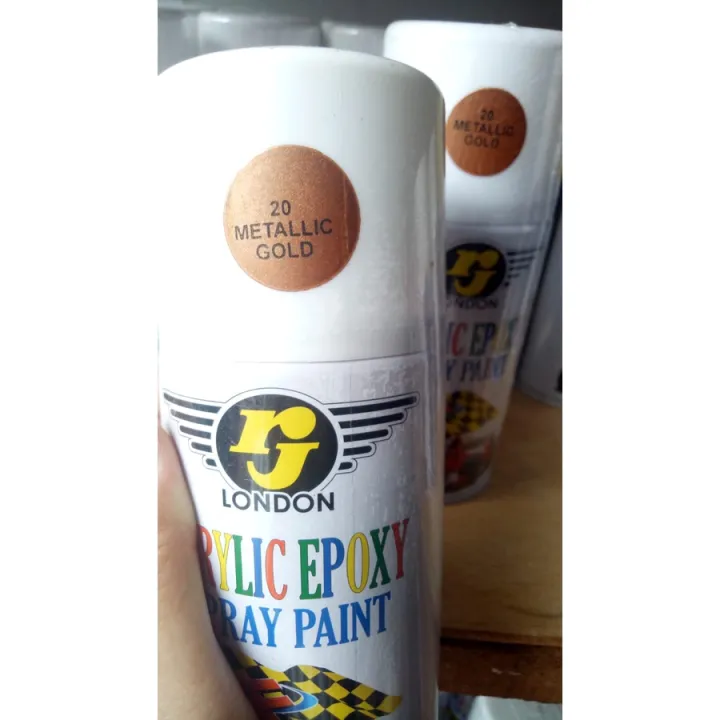 cat semprot pilok pilox rj 300cc metallic gold 20 300cc rj london ...