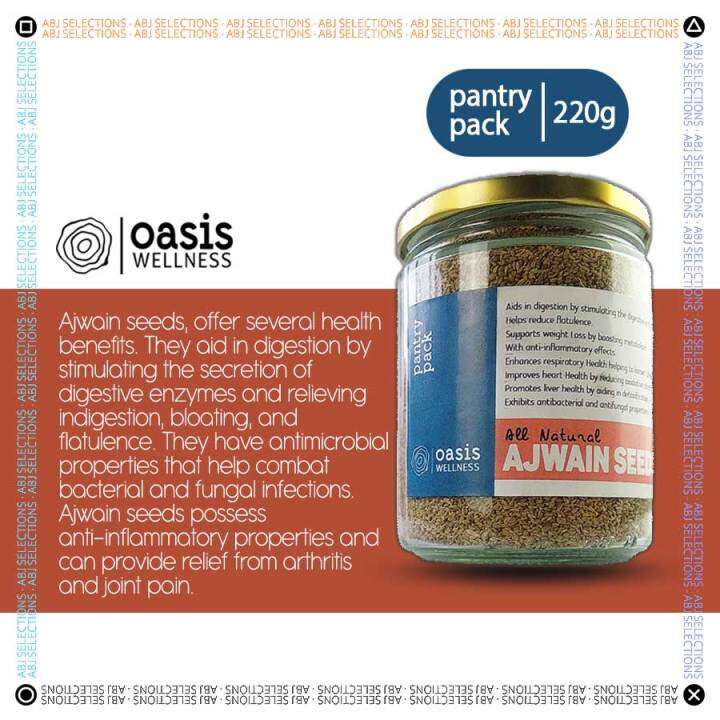 OASIS WELLNESS / AJWAIN SEEDS (75g - 1Kg) | Lazada PH