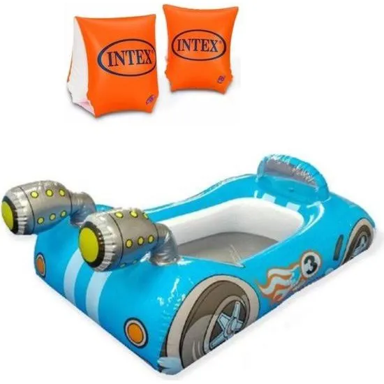 vnkIntex Inflatable Boat Pool Cruiser For Kids | Lazada PH