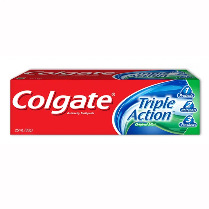 Colgate Triple Action Anti-Cavity Family Toothpaste 25ml | Lazada PH