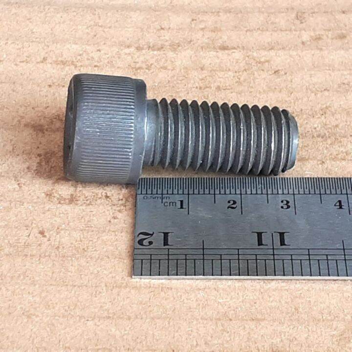 BAUT L M14X30 BAJA PANJANG 3 CM 3CM BAUD L BAJA M14 X 30 KUNCI L12 L 12 KUNCI PAS 22 FULL DRAT ...