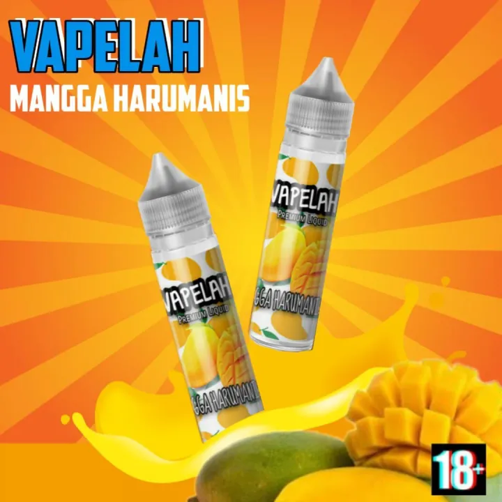 liquid Vape mangga Harumanis premium liquid Vape non NICOTINE LIQUID ...