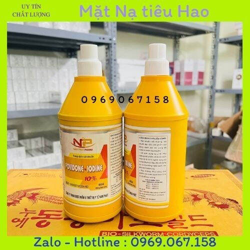 Dung dịch cồn vàng sát khuẩn Povidone - lodine 10% mẫu mới 2023 500ml ...