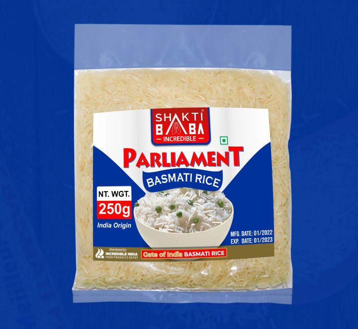 GATE OF INDIA Genuine PARLIAMENT BASMATI LONG GRAIN RICE(No Mixed Grain ...