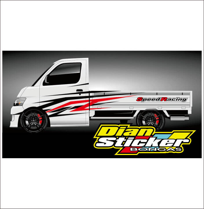 STIKER MOBIL GRAND MAX PICK UP BISA REQUEST WARNA DAN NAMA | Lazada ...