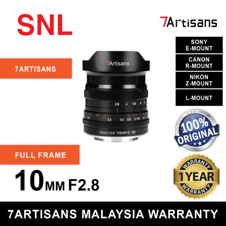 7artisans 10mm F2.8 Fisheye Lens | Lazada