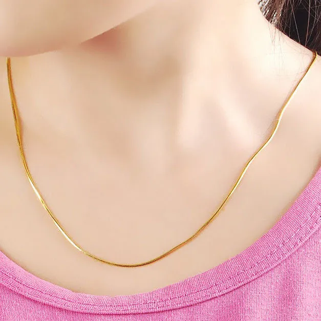 Philippines Ready Stock COD Limited Today 100% Original 18K Saudi Gold ...