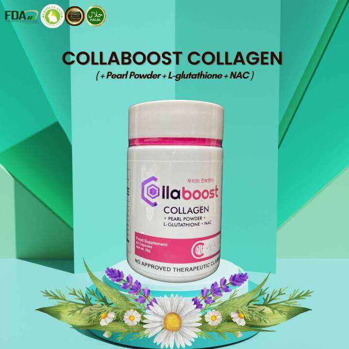 ZOELIFE COLLABOOST COLLAGEN (+PEARL POWDER + L-GLUTATHIONE + NAC) | Lazada PH