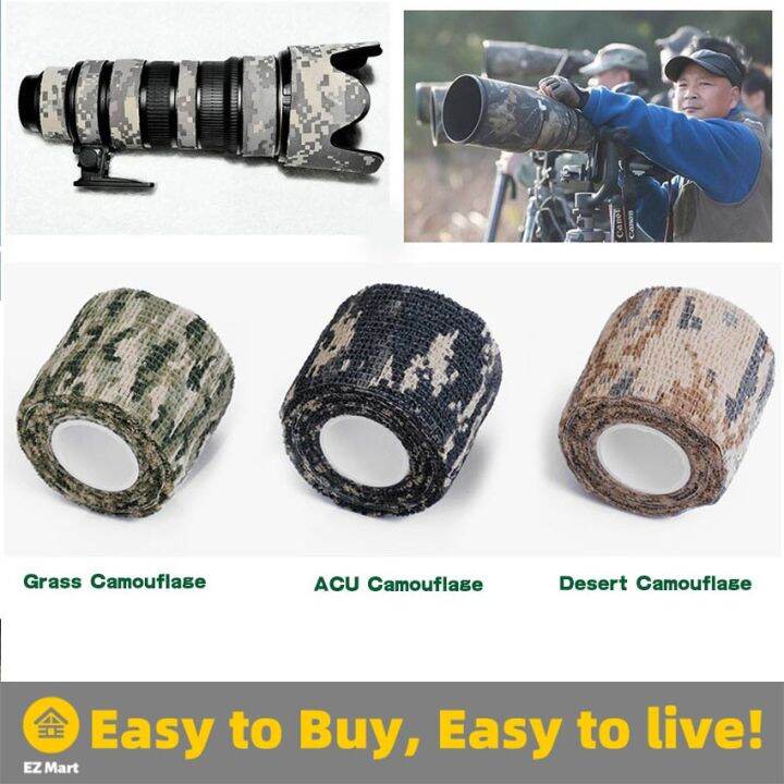 【Fast Shipping】 HOT Hunting Stealth Tape Camouflage Gun Wrap Rifle ...