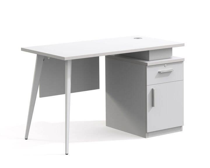 Ofix 501-OF V2 Computer Desk (120x60) (Teakwood, White) | Lazada PH