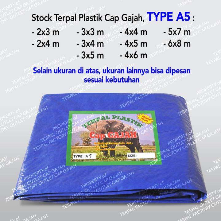 TERPAL PLASTIK A5 Ukuran 2x10 Meter | Lazada Indonesia