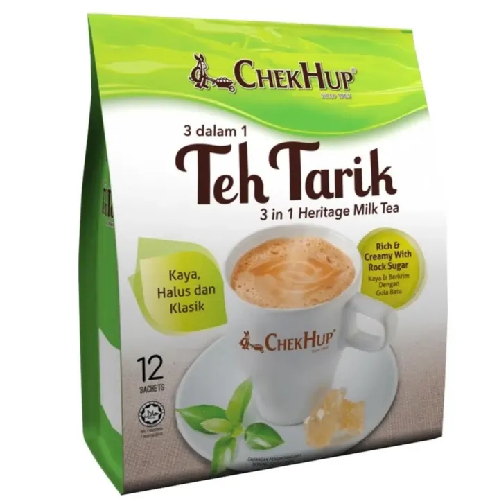 Chek Hup Teh Tarik 3in1 Heritage Milk Tea (12 x 40g) | Lazada PH
