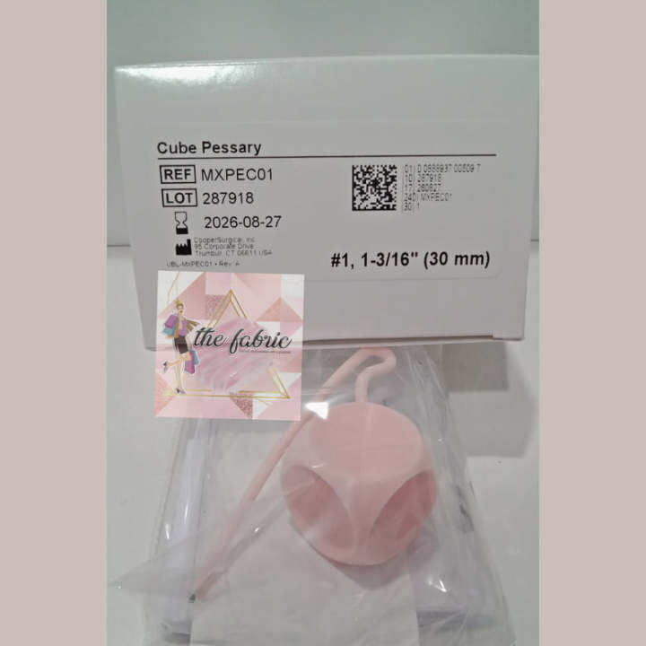 CUBE PESSARY REFENCE: MXPEC01 SIZE: #1, 1-3/16" (30 mm) | Lazada PH