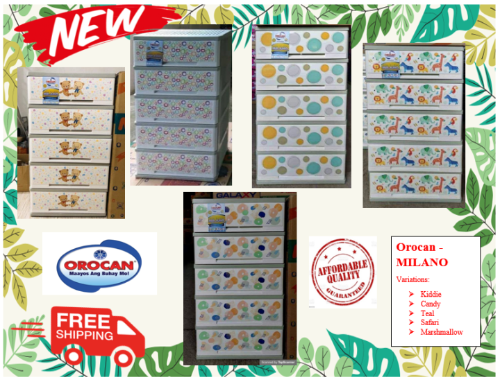 Orocan Milano Plastic Drawer - FREE DELIVERY within METRO MANILA only ...