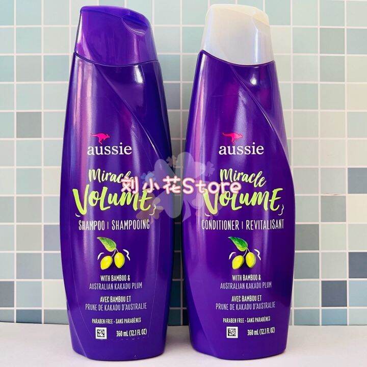 American version of AUSSIE kangaroo rich fluffy shampoo conditioner ...
