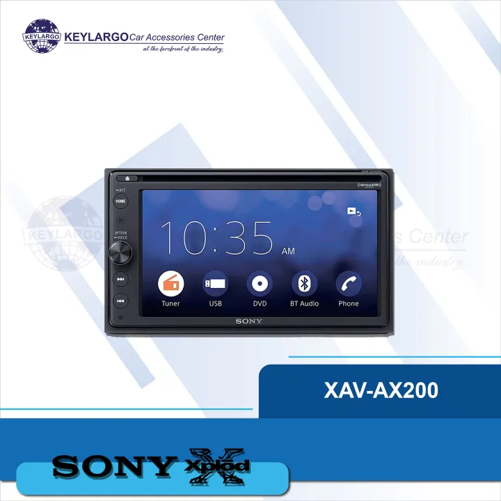 SONY XAV-AX200 LCD DVD RECEIVER | Lazada PH