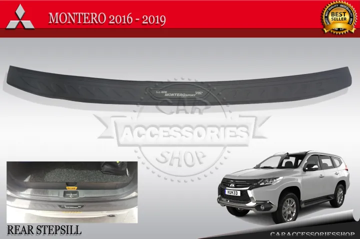 MITSUBISHI MONTERO SPORTS 2016 2017 2018 2019 REAR BUMPER GUARD / REAR ...