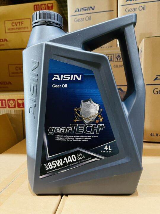 Aisin น้ำมันเกียร์ธรรมดา Gear Oil GL-5 85W-140 ขนาด 4 ลิตร GSL585144P | Lazada.co.th