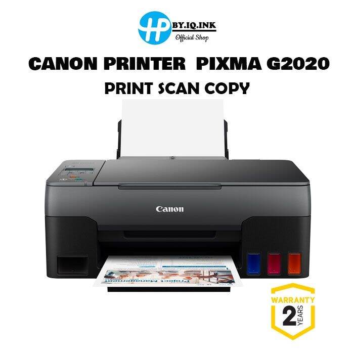 CANON PRINTER SCAN COPPY PIXMA G2020 (2Y) new หมึกแท้ประกัน 2ปี ...