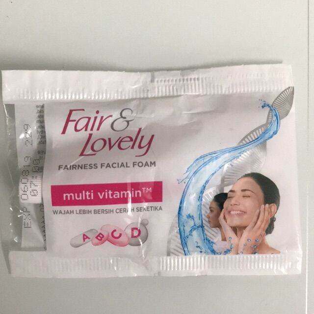 Fair & Lovely Facial Wash Sachet 9gr | Lazada Indonesia