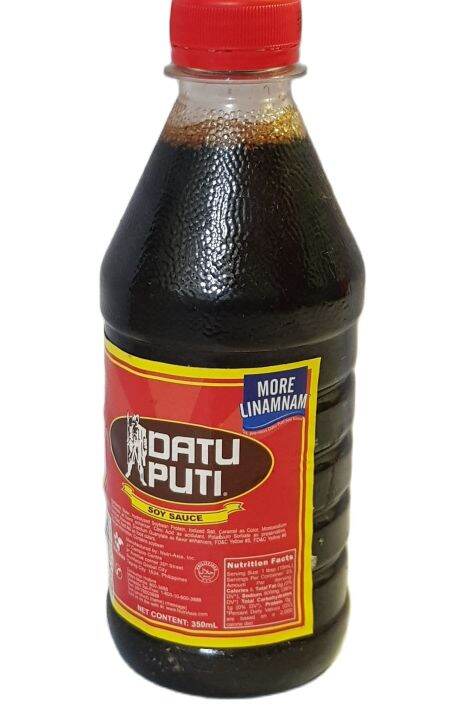 More Linamnam Datu Puti Soy Sauce (pack of 6 bottles x 350 ml) | Lazada PH