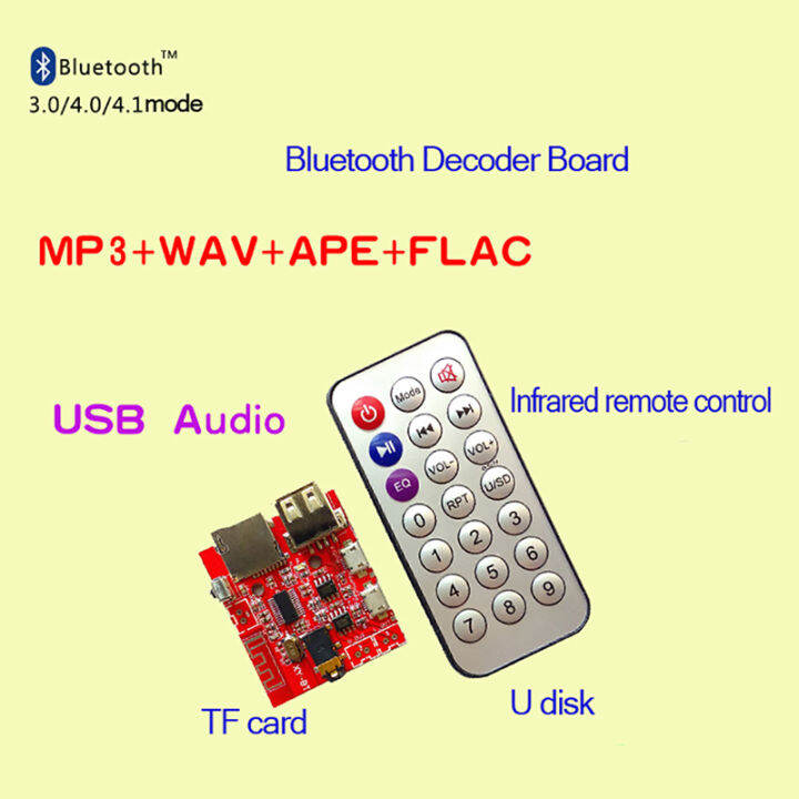 USB MP3 Bluetooth Decoder Board Audio Spectrum Analyzer Amplifier Board ...
