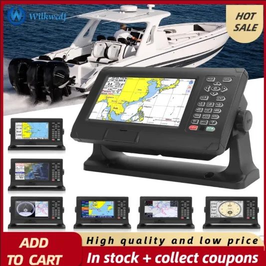 【READY STOCK】8in High Accuracy Fish Finder Chartplotter GPS BDS ...