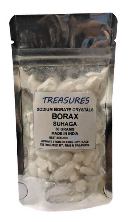 Treasures Borax - Sodium Borate Crystals - Suhaga - 100% Pure From ...