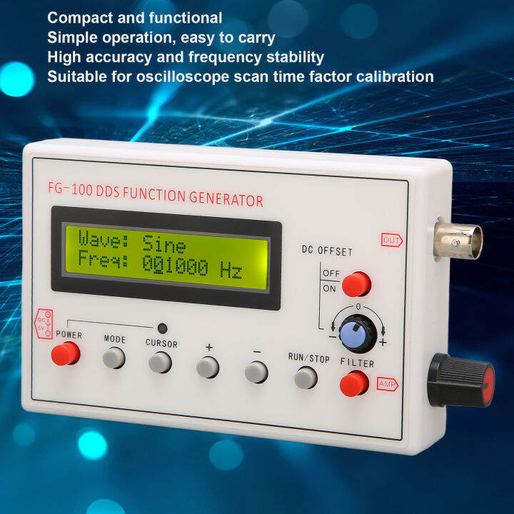 DDS Functional Signal Generator 1HZ ถึง 500KHZ | Lazada.co.th