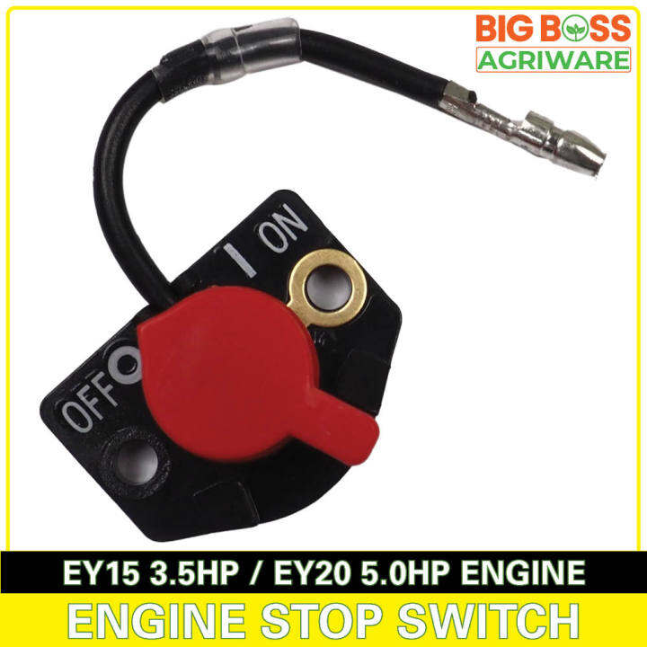 BBA Engine Stop Switch for EY15 3.5HP, EY20 5.0HP 4 Stroke Gasoline ...