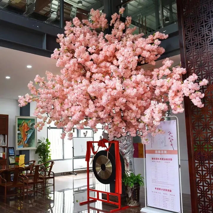 Artificial Cherry Tree Fake Trees Large Emulational Peach Tree Plum ...