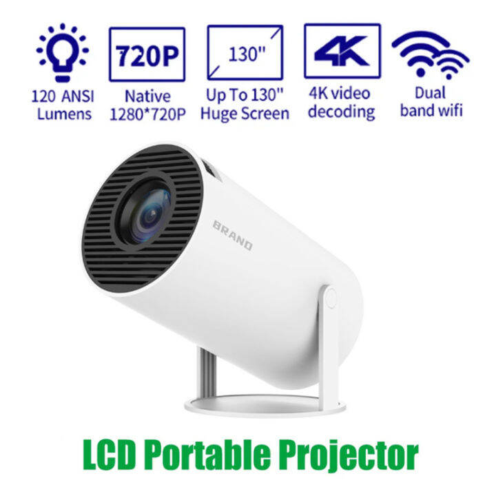 【Xinsu 🙌】GJ300 Smart Projector Portable 720P 1+8Gb Projector With Wifi ...