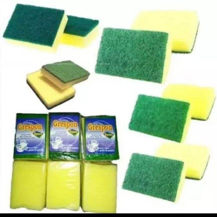 Spon Cuci Piring Tebal Dan Murah Tidak Mudah Kempes | Lazada Indonesia