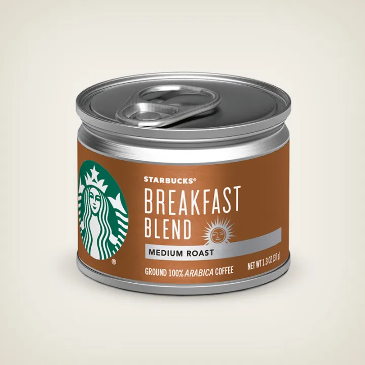 Starbucks -Fresh Brew Breakfast Blend, Pike Place, French Roast Ground ...