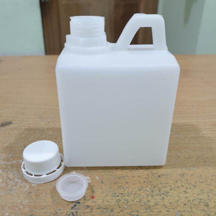 jerigen 500ml djerigen 0.5L dirigen 500 ml putih + tutup segel luar ...