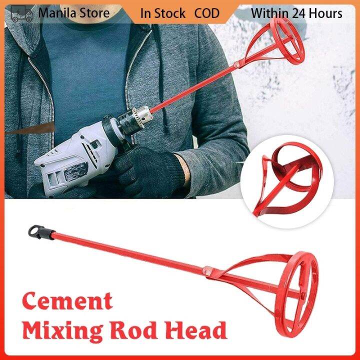 Shaft Plaster Mud Handheld Paint Cement Putty Mixing Tool For Grouting ...