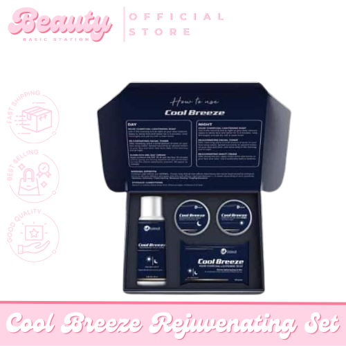 ORIGINAL COOL BREEZE REJUVENATING SET FOR MEN / ALL IN ONE SKIN CARE ...