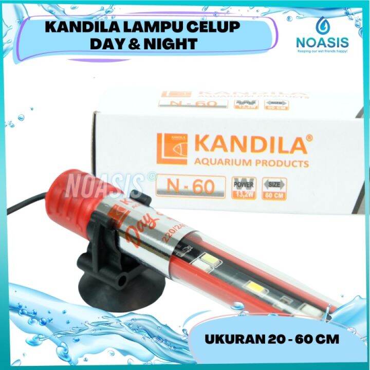 KANDILA Lampu Led Celup T4 KANDILA Day And Night N 20 30 40 CM | Lazada ...
