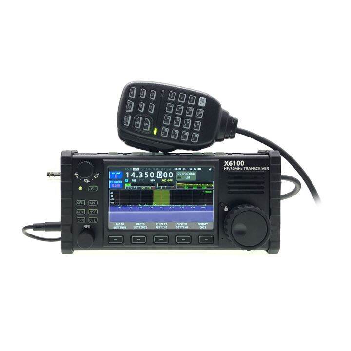 Xiegu X6100 50Mhz HF Transceiver All Mode Transceiver Portable SDR ...