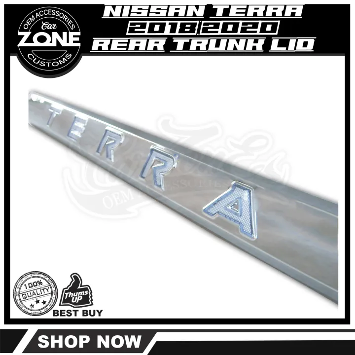 Nissan Terra 2018-2020 Rear Trunk Lid Assembly (Dual Function Full LED ...