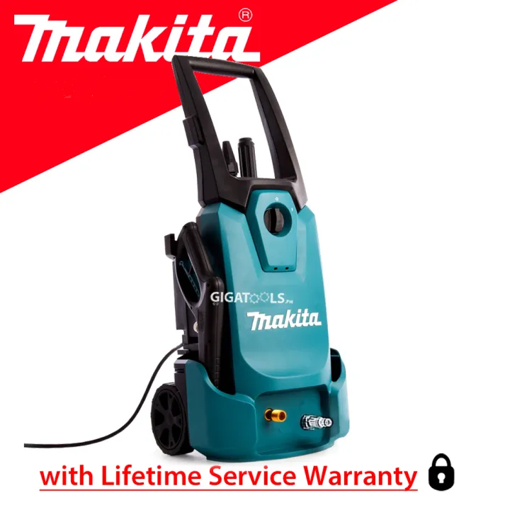 Makita HW1200 High Pressure Washer & Car Wash Set 120 Bars (1,800W ...