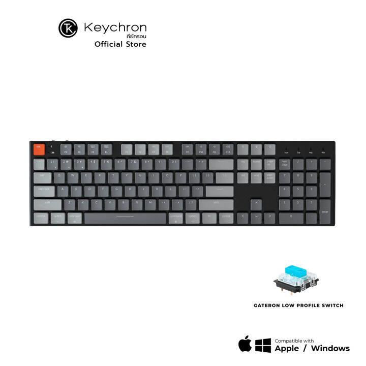Keychron K1 V.4 Low profile Keyboard 104 Keys ENG (คีย์บอร์ดไร้สายภาษา ...