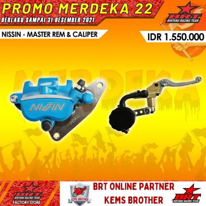 MASTER REM NISSIN KALIPER BRT UNIVERSAL | Lazada Indonesia