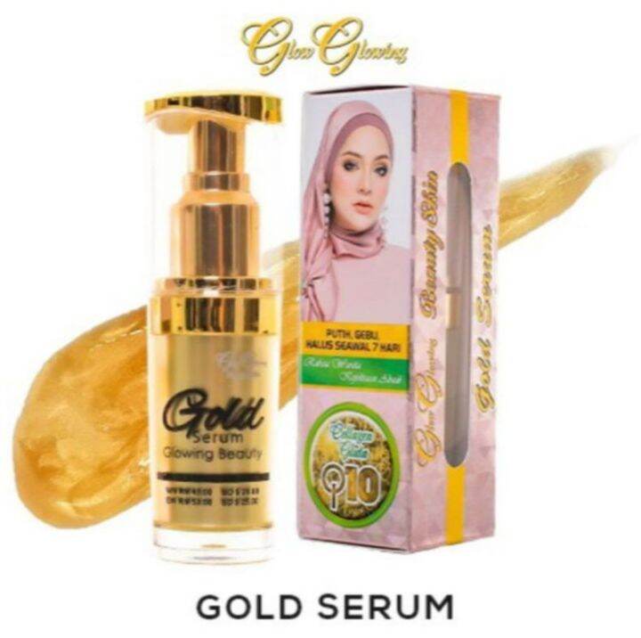 GLOW GLOWING GOLD SERUM NEW PACK 100% ORI DARA ANGGUN | Lazada
