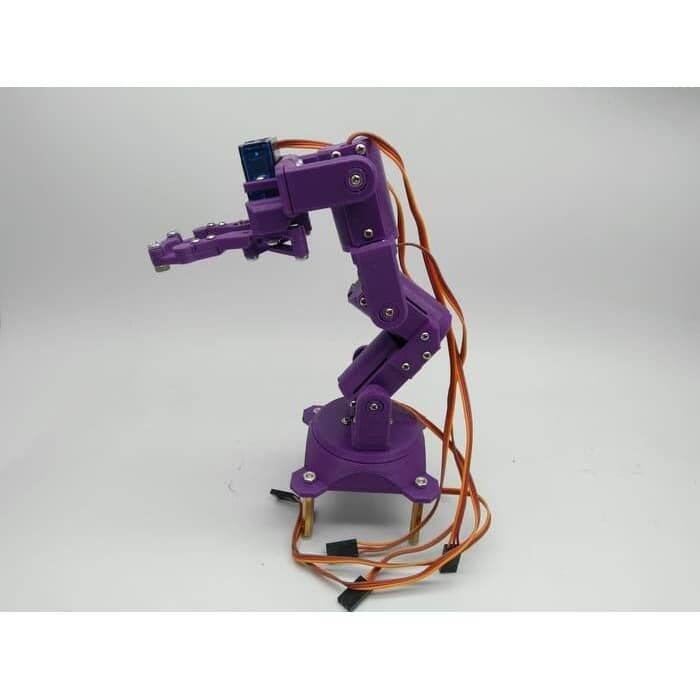Arm Robot Lengan tangan 5 DOF Education 5 servo mini SG90 for Arduino | Lazada Indonesia