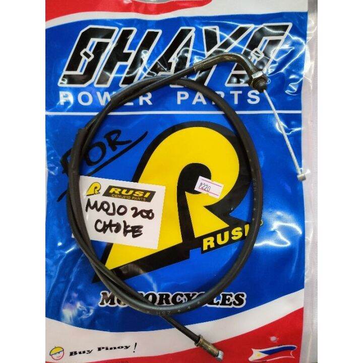 Choke cable Mojo 200 Rusi part | Lazada PH