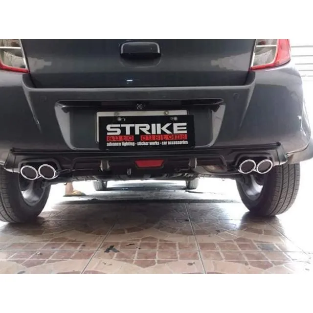 Suzuki Celerio Rear Bumper DiffuserMZy | Lazada PH