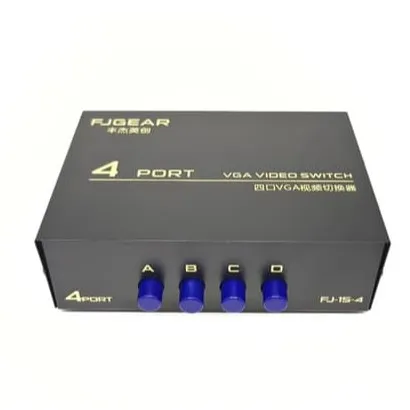 VGA SWITCH 4 PORT / SWITCHER VGA (4 INPUT 1 OUTPUT) | Lazada Indonesia