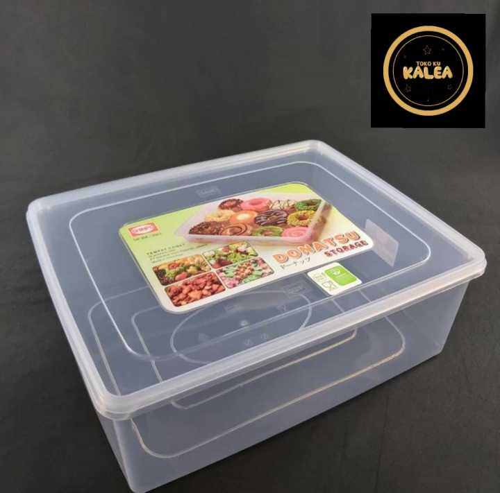 Food Storage DONATSU SHINPO Container Kotak Plastik | Lazada Indonesia